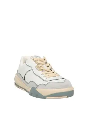 THEORY PROJECT Low-top Leather Sneakers - White