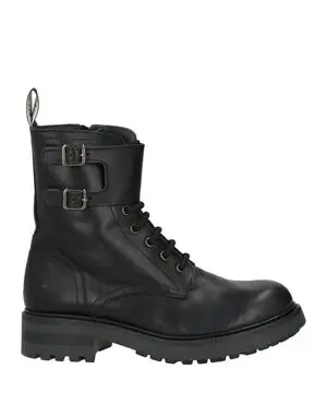 POLLINI Leather Ankle Boots