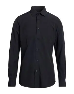 Scotch & Soda Shirt Light Size Polyester, Elastane - Black