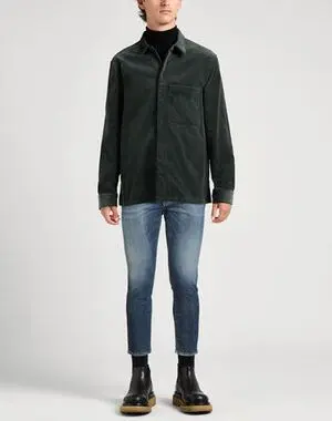 Dsquared2 Skinny Jeans With Leather Trim