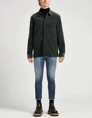 Dsquared2 Skinny Jeans With Leather Trim