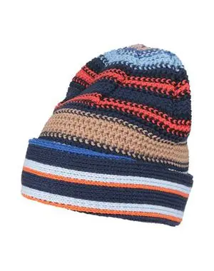 Missoni Intarsia-knit Wool Beanie - Blue