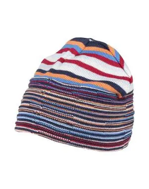 Missoni Intarsia-knit Wool Beanie - Blue
