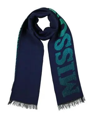 Missoni Scarf Wool, Acrylic, Polyester, Modal - Navy