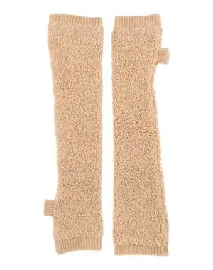 TOD'S Knitted Arm Warmers - Beige