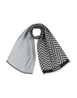 Missoni Scarf Wool, Acrylic, Polyester, Modal - Black