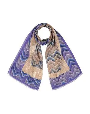 Missoni Scarf Wool, Silk - Beige