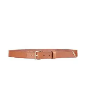 Max Mara Cow Leather Belt - Brown