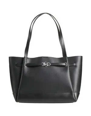 Michael Kors Leather Shopper Tote - Black