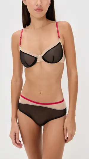 Only Hearts Whisper Two Tone Underwire Bra