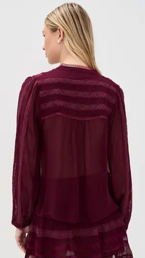 LoveShackFancy Alvynne Top