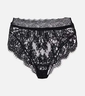 Dolce & Gabbana Lace Briefs - Black