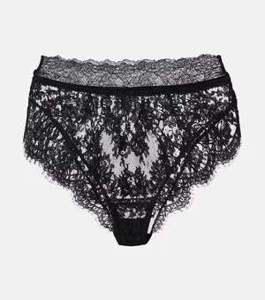 Dolce & Gabbana Lace Briefs - Black