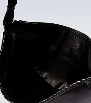 THE ROW Crescent Leather Crossbody Bag