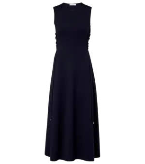 MAX MARA Delfi Virgin Wool Midi Dress