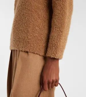 Max Mara Camel Hair And Silk Sweater - Beige