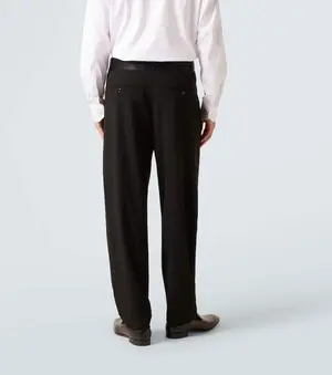 Giorgio Armani Double-breasted Virgin Wool Crêpe Tuxedo