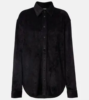 Balenciaga Velvet Shirt