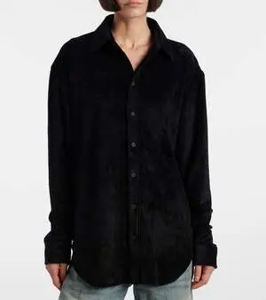 Balenciaga Velvet Shirt