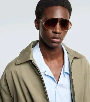 Loewe Signature Aviator Sunglasses