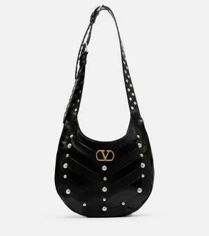 Studded Leather Shoulder Bags