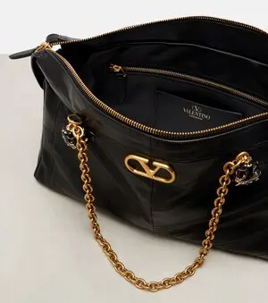Valentino Garavani Panthea Medium Quilted Leather Tote Bag