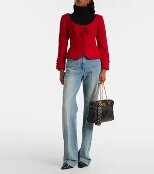 Valentino Garavani Panthea Medium Quilted Leather Tote Bag