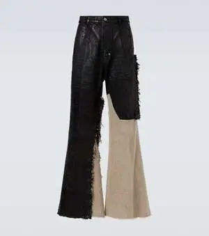 Rick Owens Coated Jeans For Men