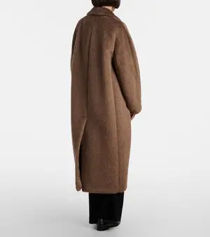 Max Mara Giorgia Alpaca And Wool-blend Coat