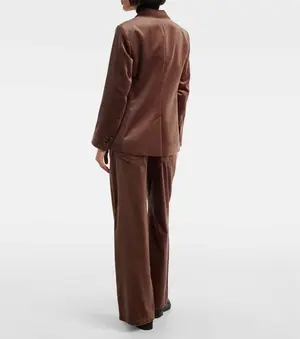 Max Mara Agata Cotton Velvet Blazer