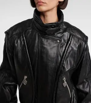 Isabel Marant Leather Biker Jacket