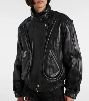 Isabel Marant Leather Biker Jacket