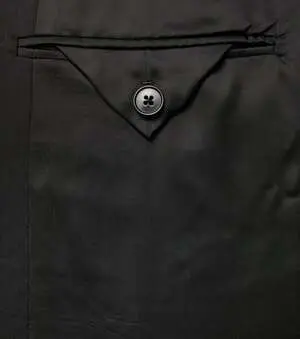 Zegna Wool And Mohair Suit - Black