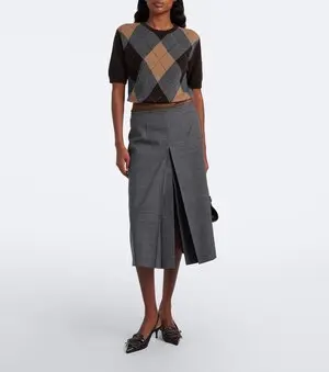 Prada Argyle Cashmere Sweater - Multicoloured