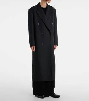 THE ROW Hariet Wool And Cashmere Coat - Grey