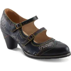 Spring Step Embossed Shoes For Women