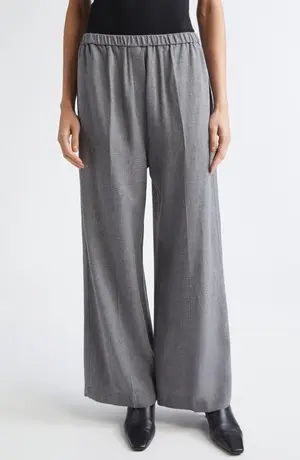 TOTEME Pleated Wide-leg Trousers