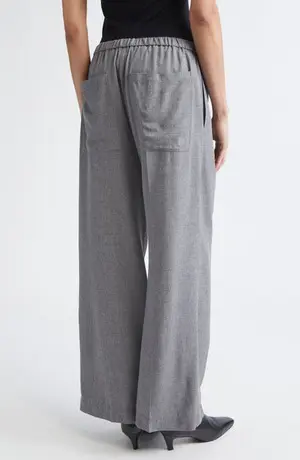 TOTEME Pleated Wide-leg Trousers