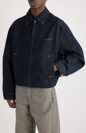 Jacquemus Le Veste De-nîmes Canevas Denim Jacket
