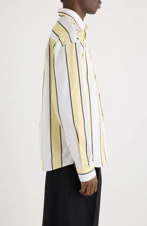 Jacquemus La Chemise Simon Stripe Button-up Shirt