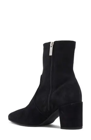 Aquatalia Demetra Weatherproof Bootie - Black Suede
