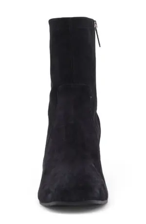 Aquatalia Demetra Weatherproof Bootie - Black Suede
