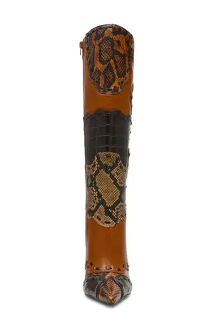 Steve Madden Revive Knee High Boot - Cognac Multi