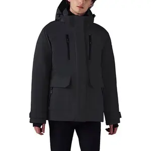 TRIPLE F.A.T. GOOSE Anvil Short Down Parka - Black