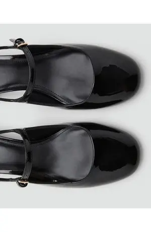 Mango Slingback Pumps - Black