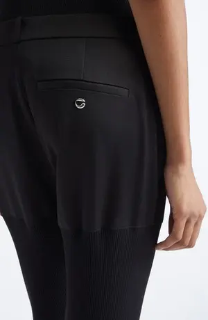 Coperni Hybrid Rib Stirrup Leggings