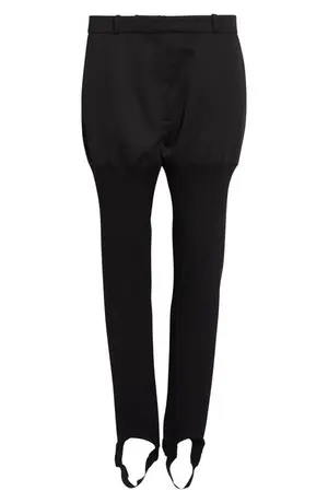 Coperni Hybrid Rib Stirrup Leggings