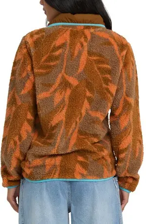 BILLABONG Switchback Fleece Pullover - Faded Orange