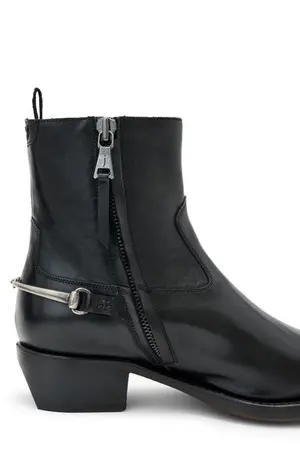 John Varvatos Walker Bit Boots - Black