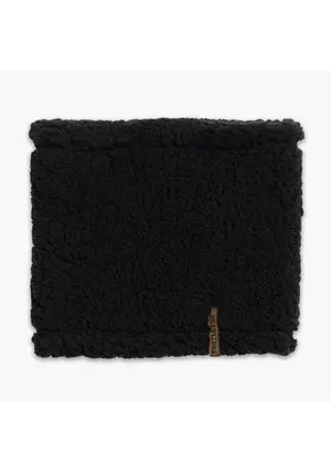Turtle Fur High Pile Fleece Neck Warmer Black